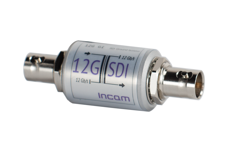 4K/12G SDI ground isolator(NF) – INCAM – Discovery New Vision